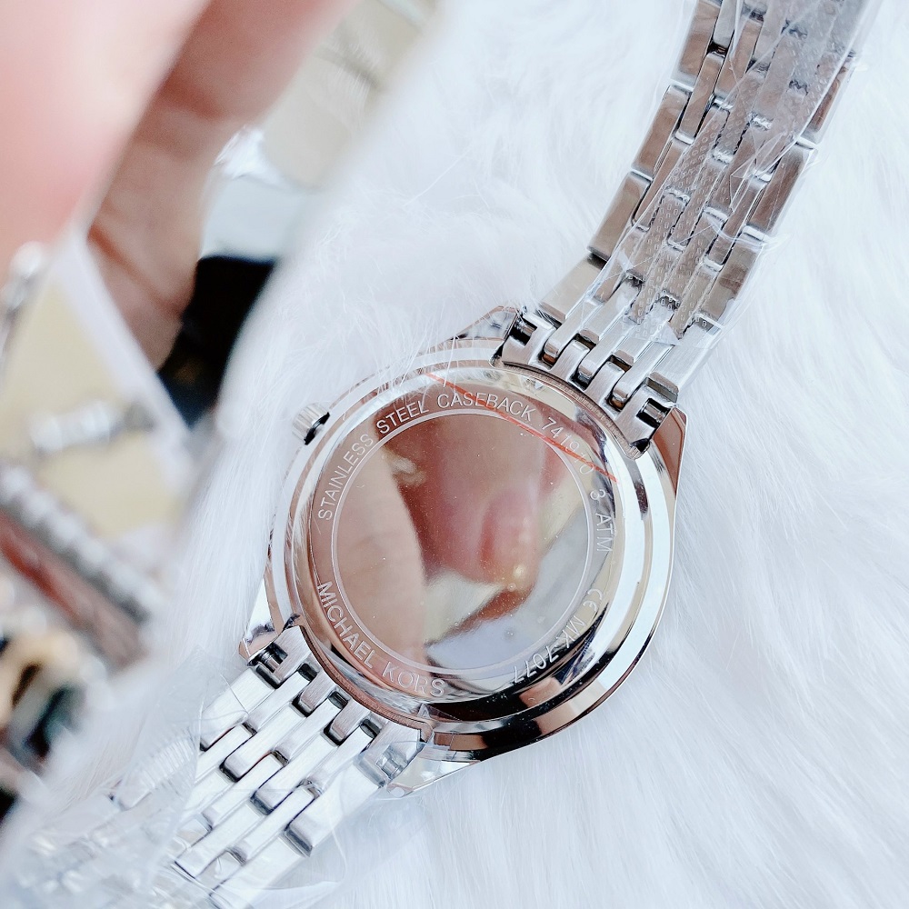 Đồng Hồ Michael Kors Nữ MK7077 Dây Demi Size 36mm Chính Hãng