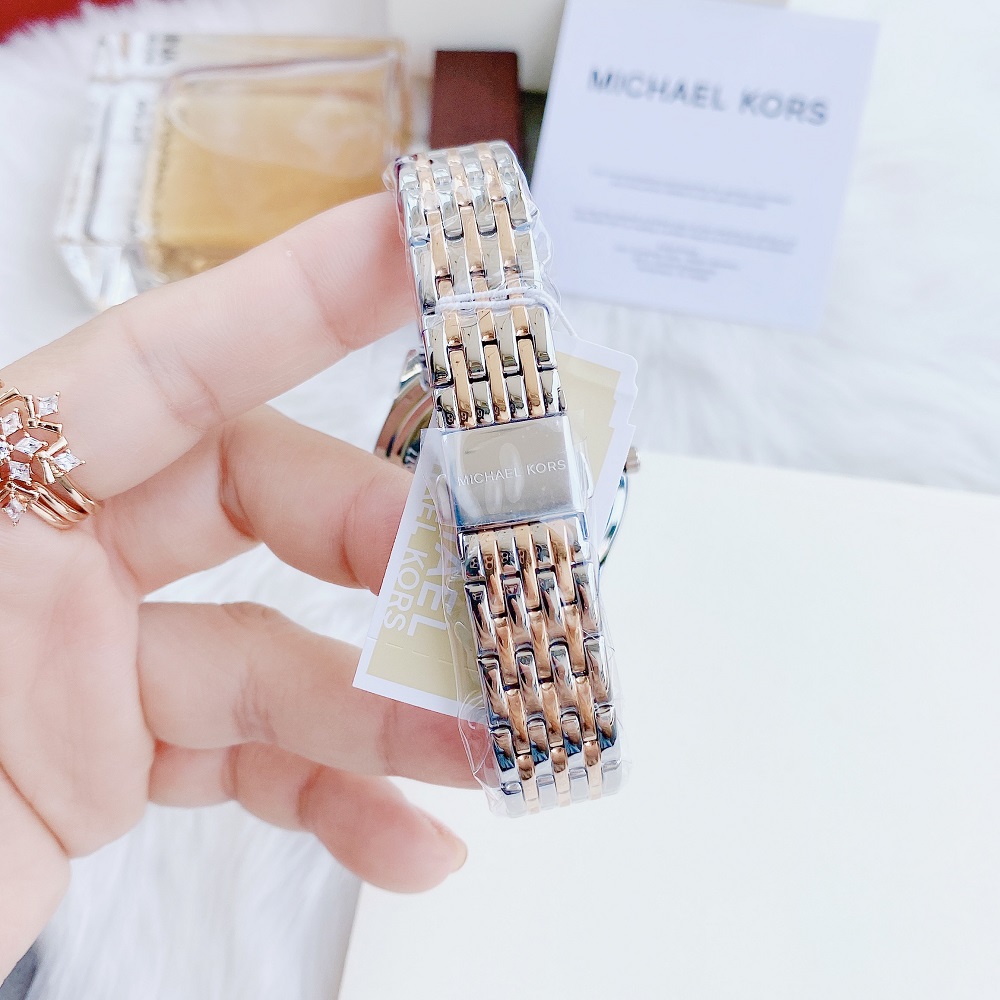 Đồng Hồ Michael Kors Nữ MK7077 Dây Demi Size 36mm Chính Hãng
